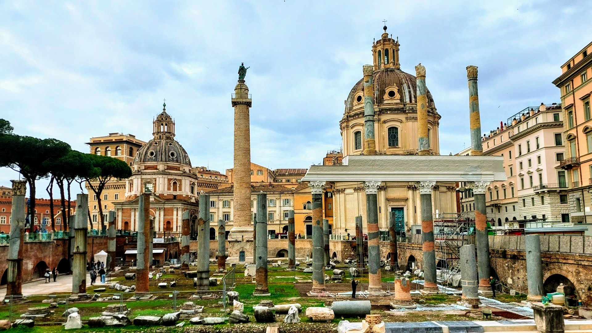The Basilica Ulpia in the Trajan's Forum | Turismo Roma